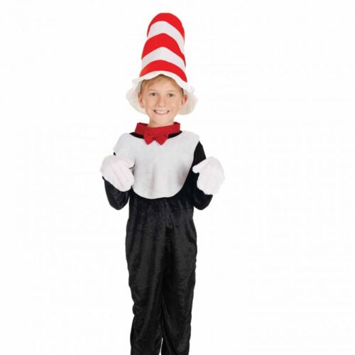 Mr Tom (Cat in the Hat) Children's Fancy Dress Costume