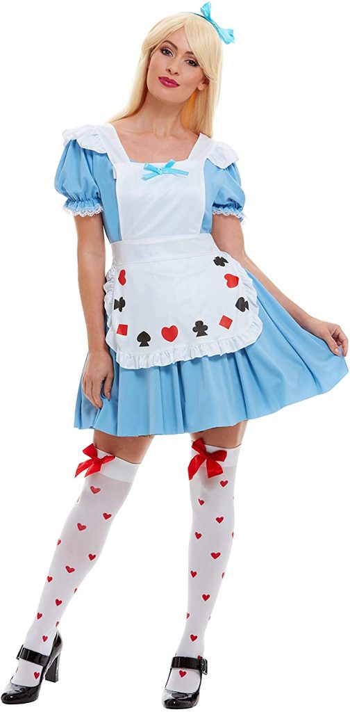 Disney's Alice in Wonderland Ladies Fancy Dress Costume (NEW)