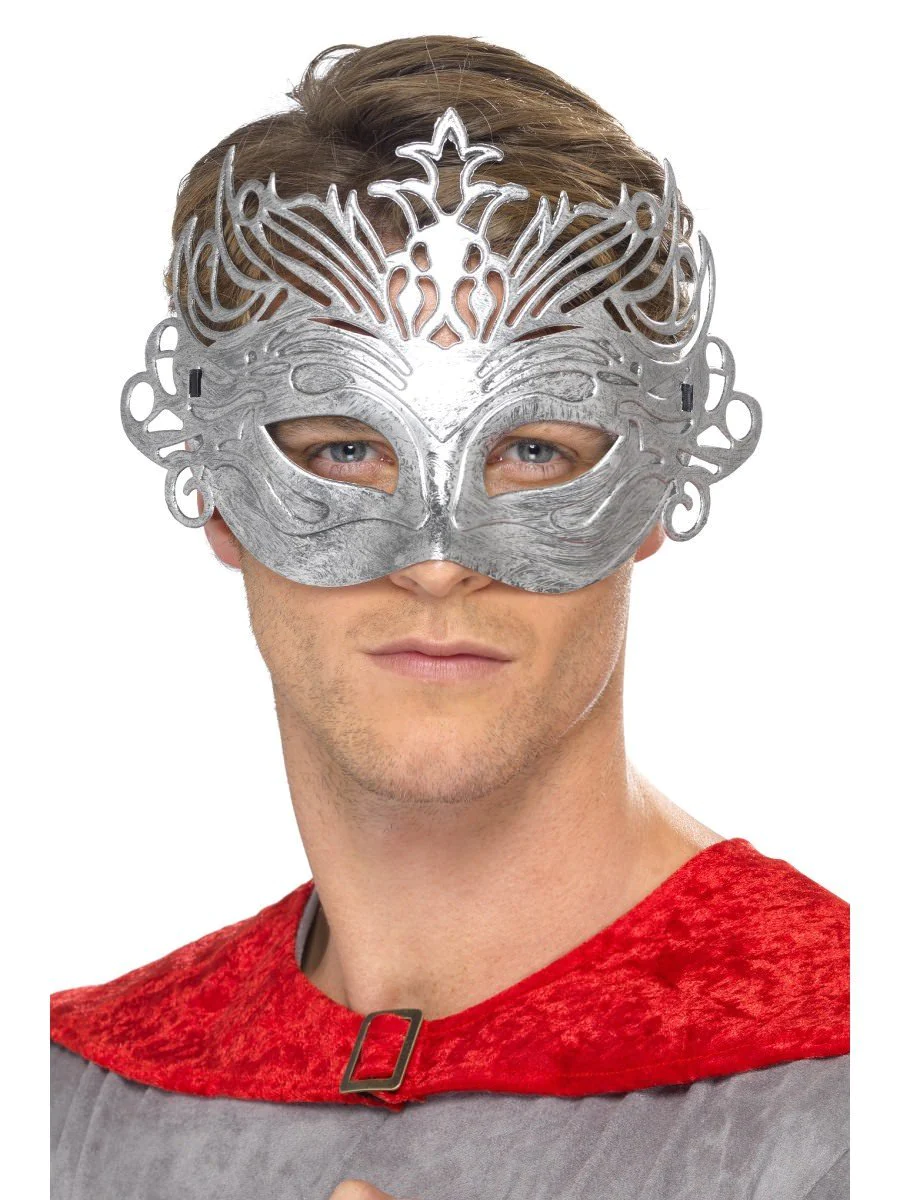 Colombina Silver Eyermask