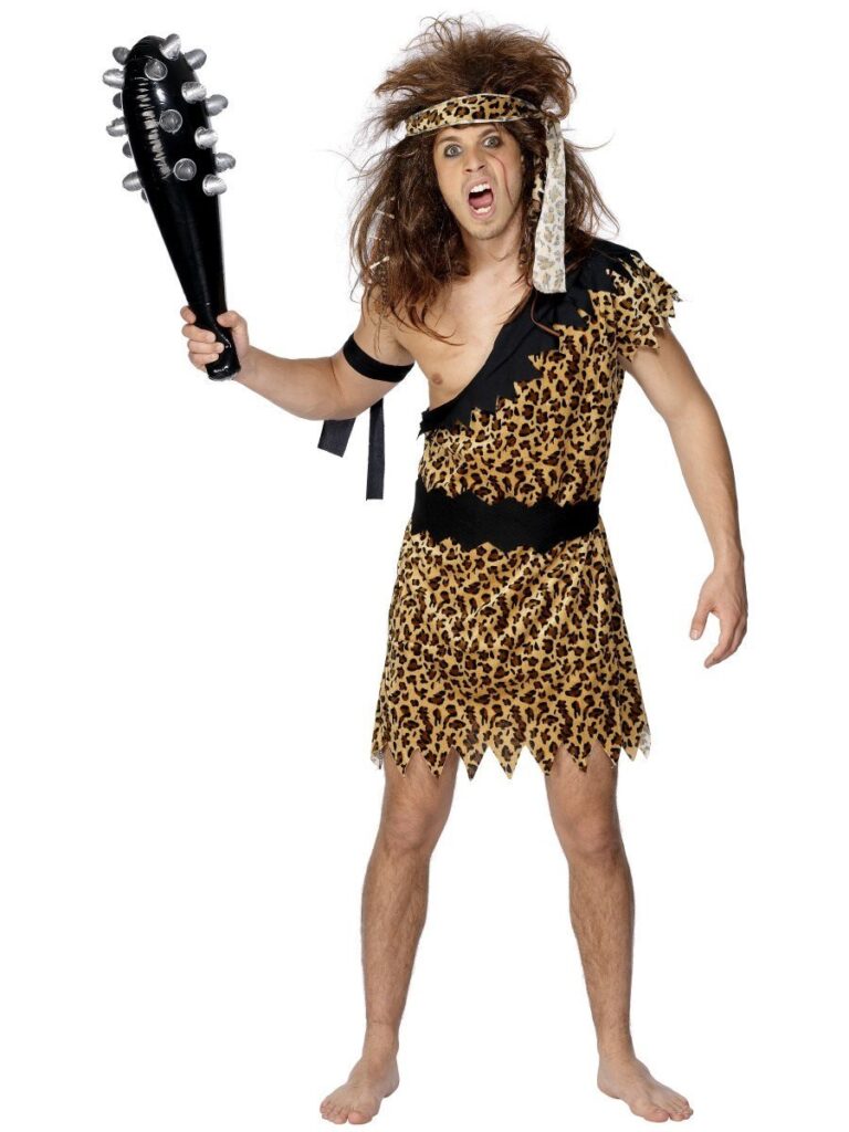 Caveman Mens Fancy Dress Costume