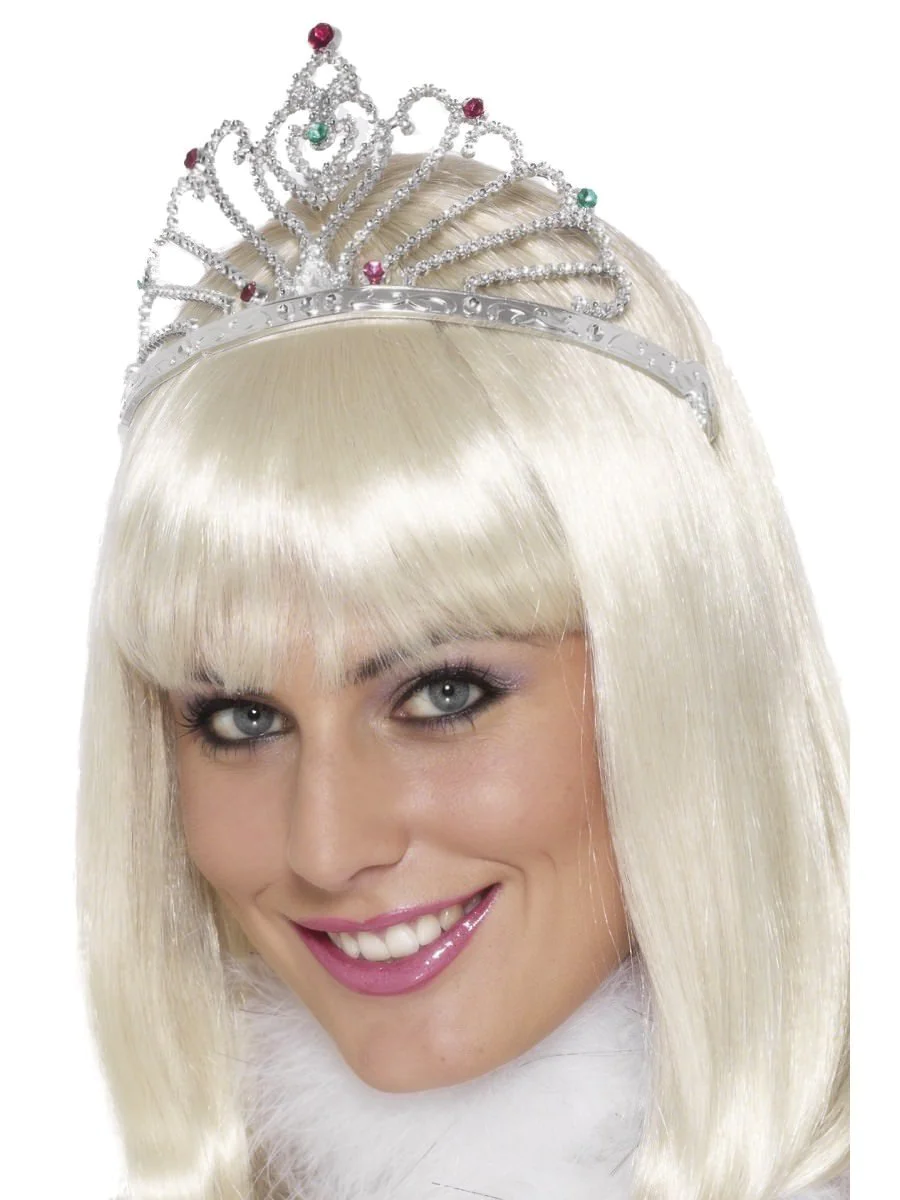 Silver Fan Tiara