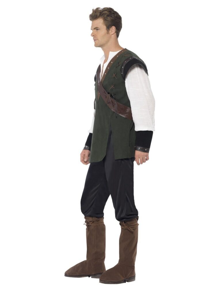 Deluxe Robin Hood Mens Fancy Dress Costume