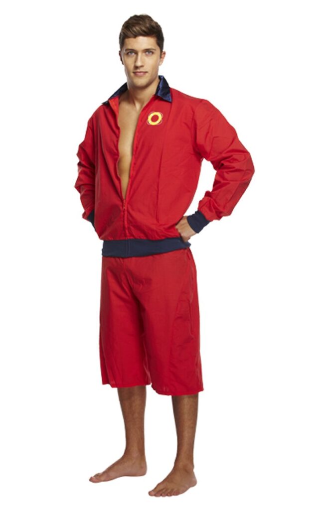 Lifeguard Man (Baywatch) Men's Fancy Dress Costume