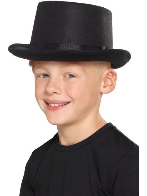 Fever Black Mini Top Hat