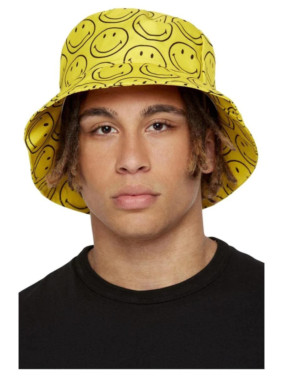 90s Graffiti Bucket Hat Fancy Dress Costume